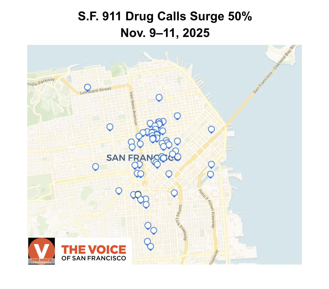 Open data shows S.F. police drug calls surge 50 percent in two days ...